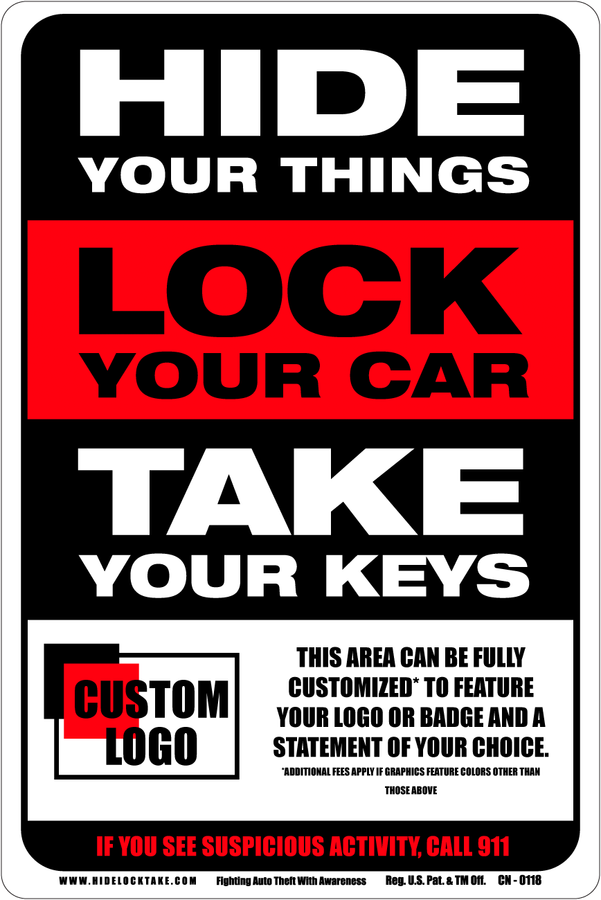 Signs | Hide Lock Take