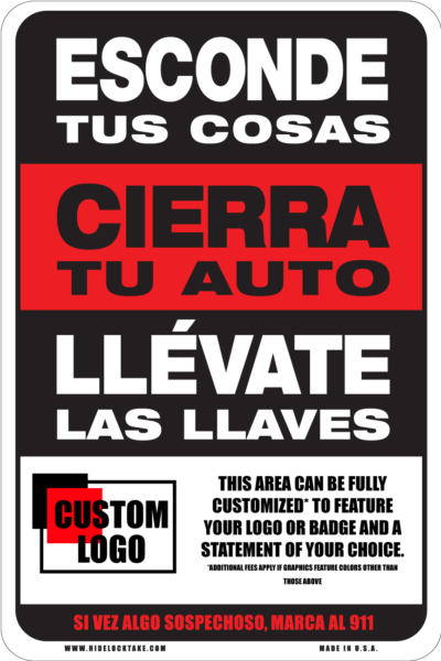 New Style Hide Lock Take Sign | Hide Lock Take