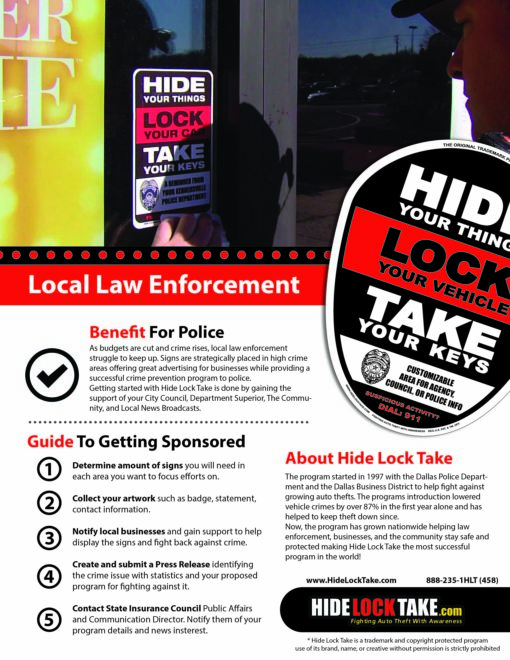 Custom Programs | Hide Lock Take